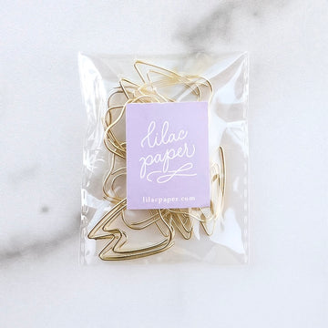 TOOTH PAPER CLIPS – Lilac Paper